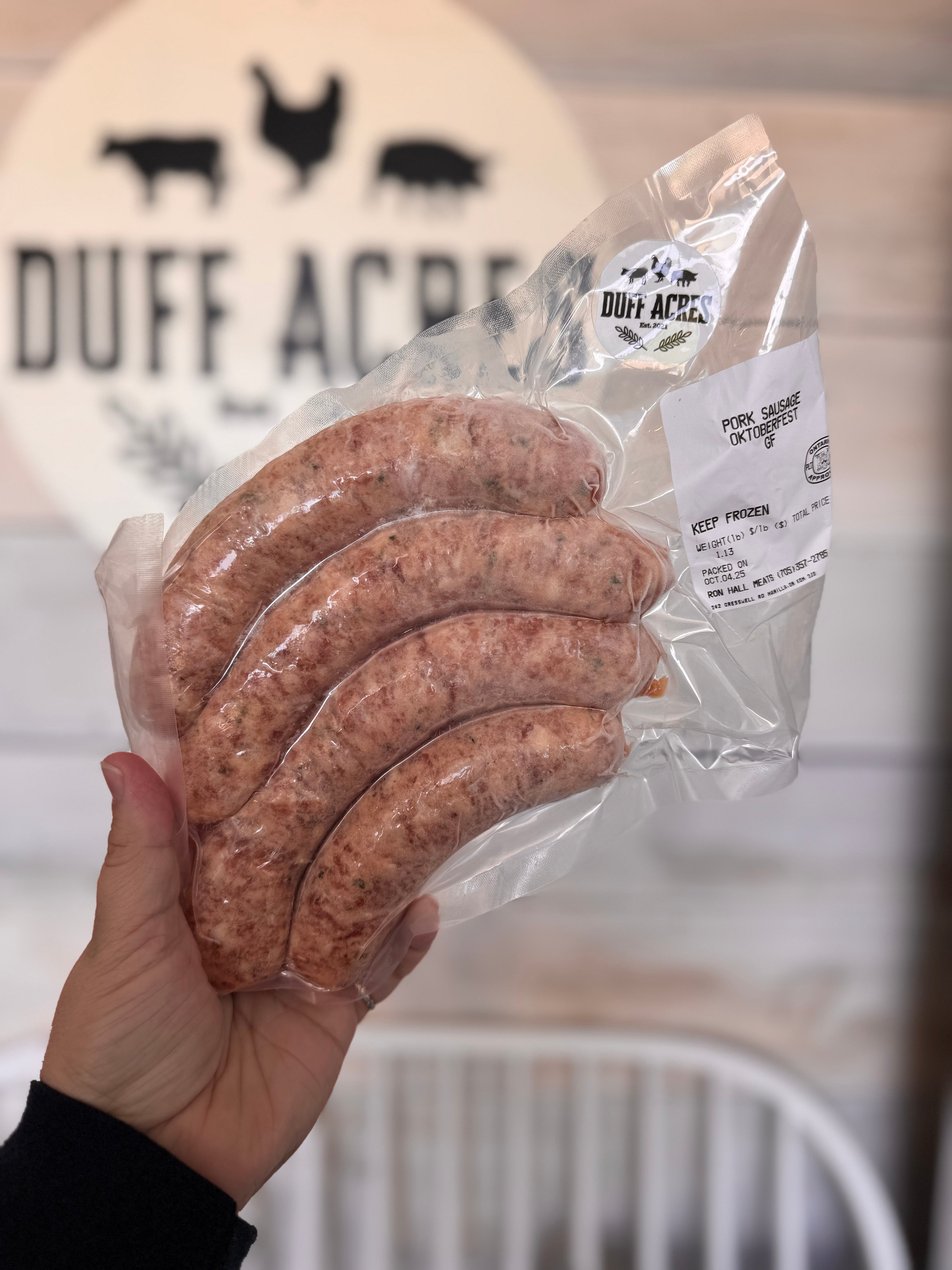 Sausages – Duff Acres